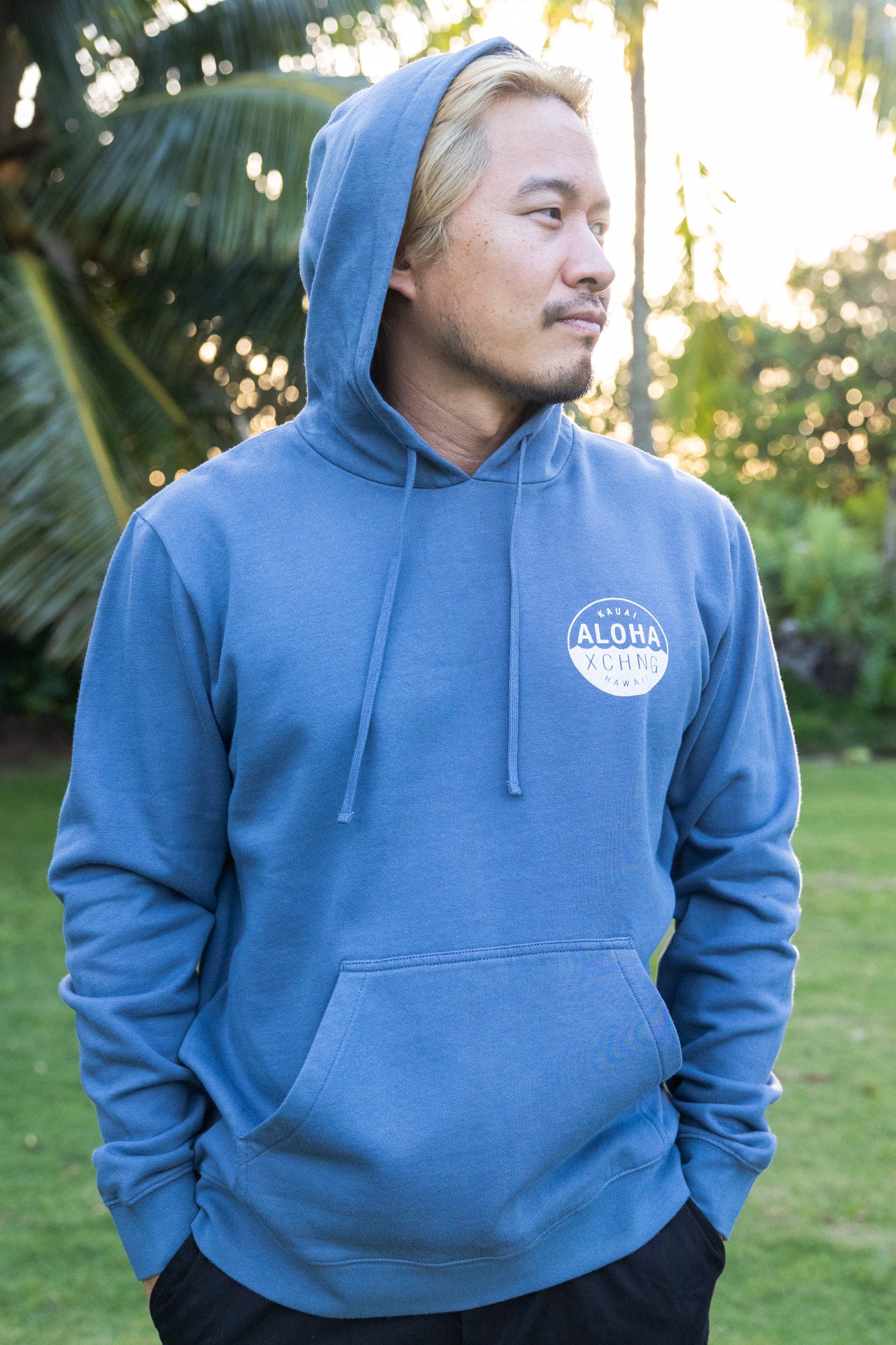 Shop Logo Unisex Pullover Hoodie – Aloha Exchange