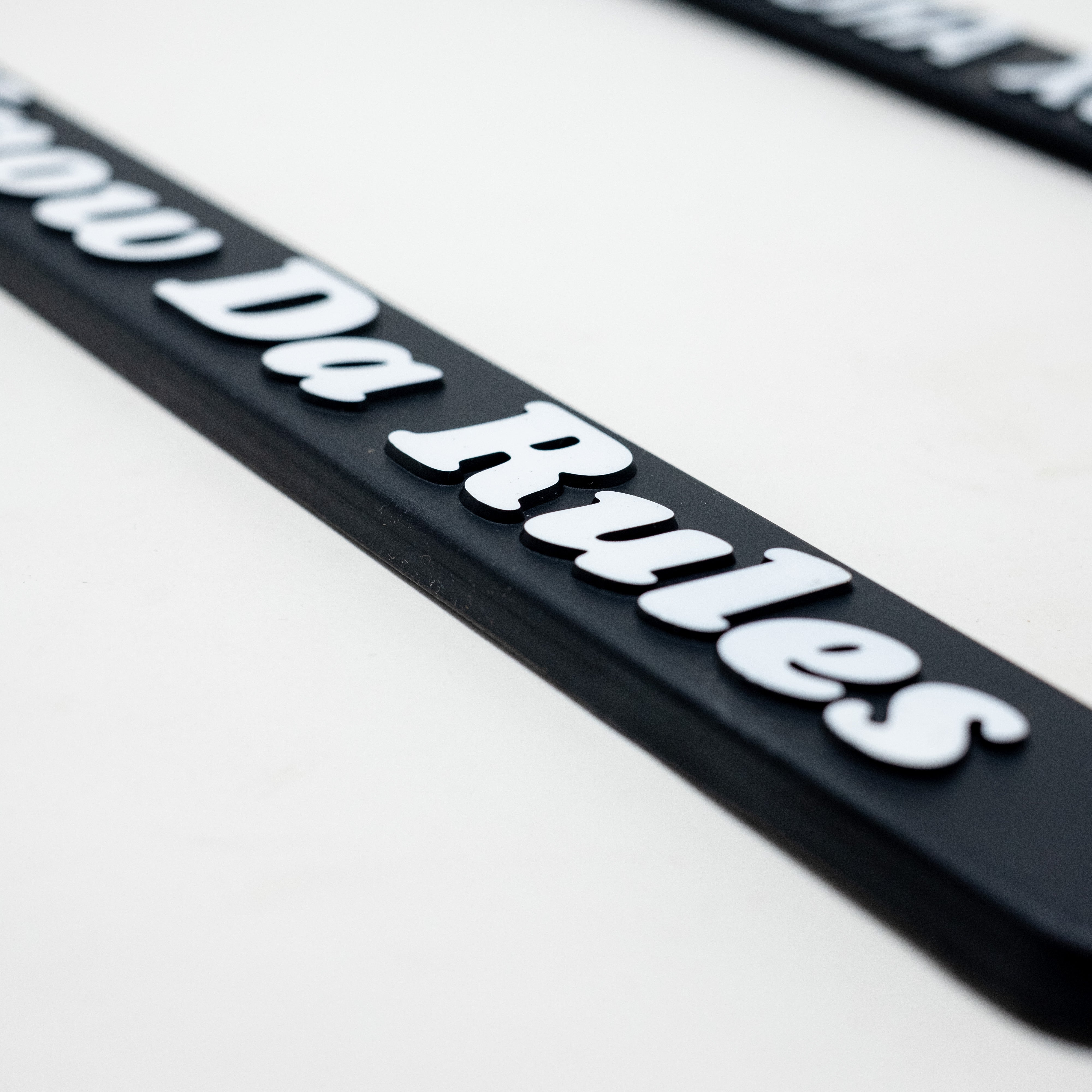 You Know Da Rules License Plate Cover – Aloha Exchange