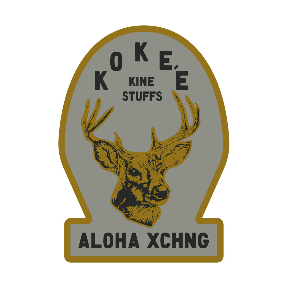 Black Tail Sticker – Aloha Exchange