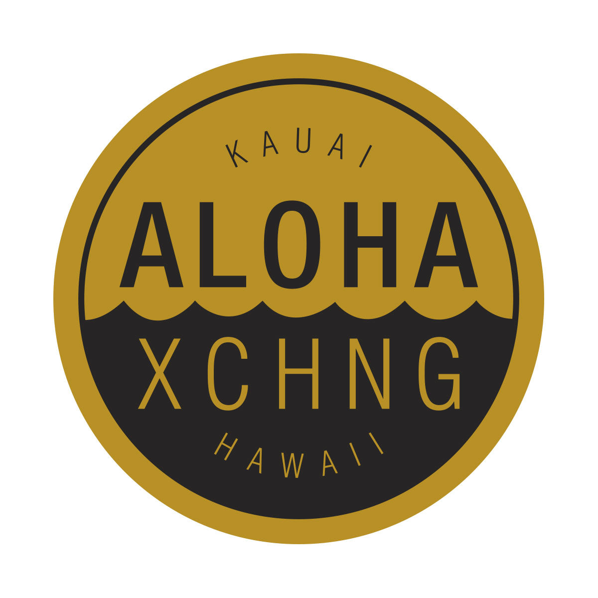 Shop Sticker 5" – Aloha Exchange
