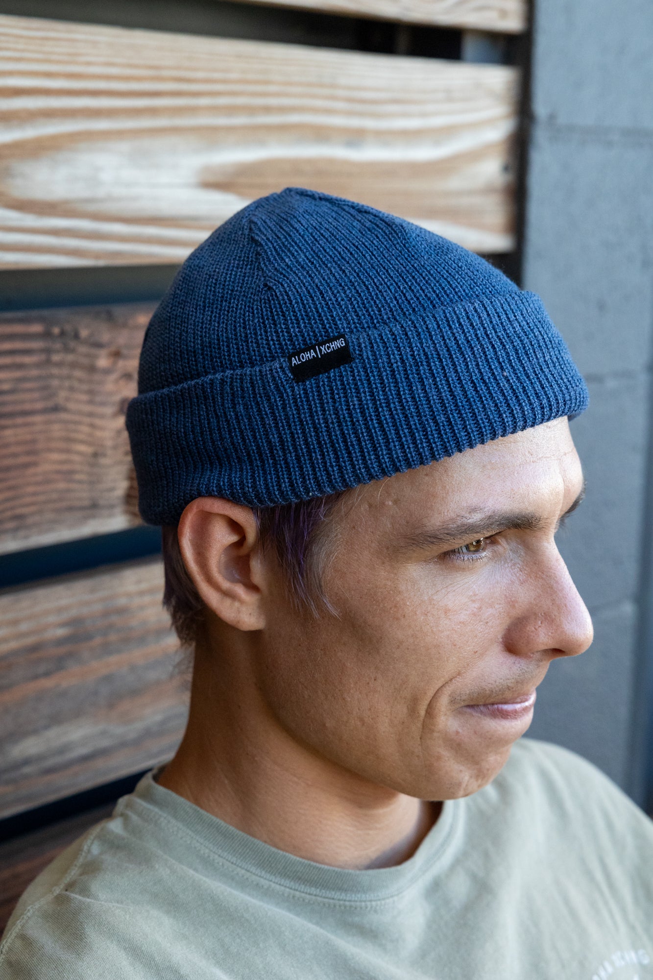 Basic Beanie - Denim – Aloha Exchange