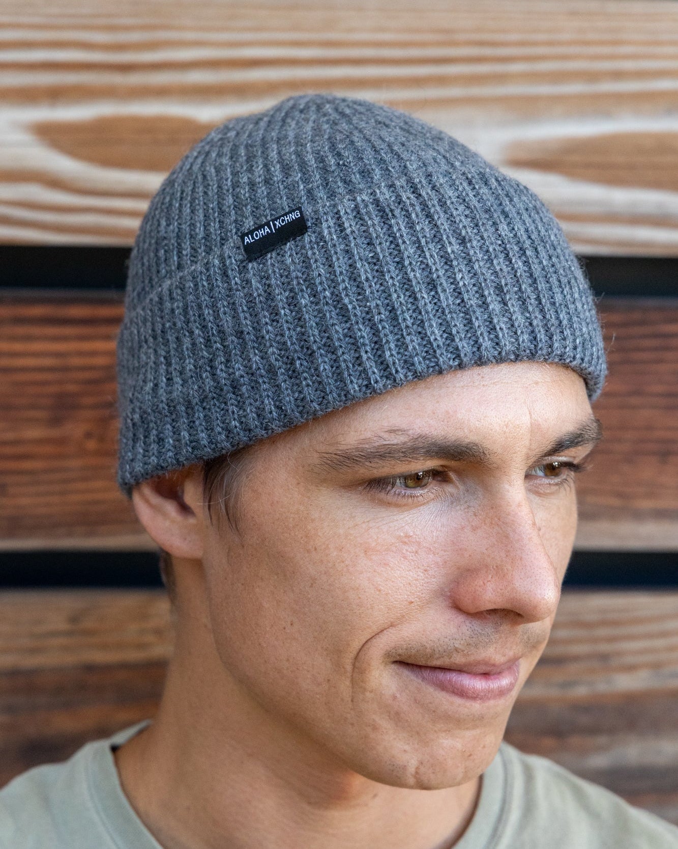 Deep Cuffed Beanie - Charcoal – Aloha Exchange